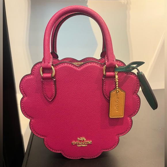 Coach | Bags | Nwt Coach Outlet Raspberry Crossbody | Poshmark
